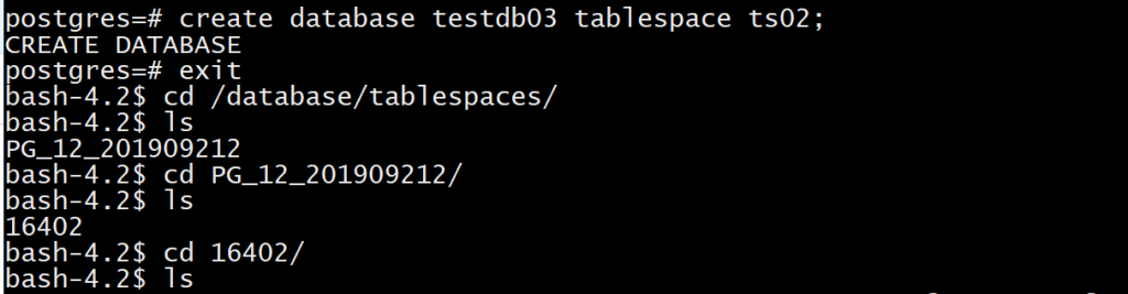 Postgresql de Veri Taban Ve Tablespace Kavramlar Veri Taban E itimleri